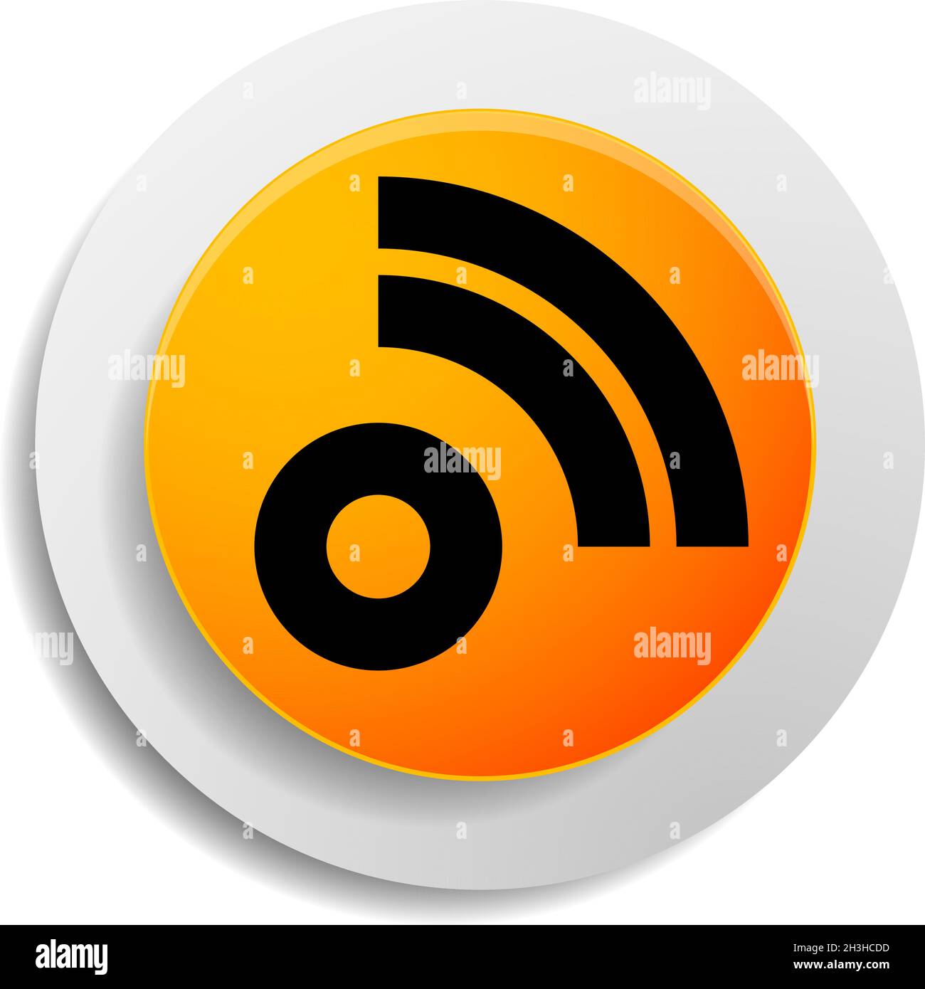 Cordless / Wireless connection, Wifi signal symbol, icon for telecom ...