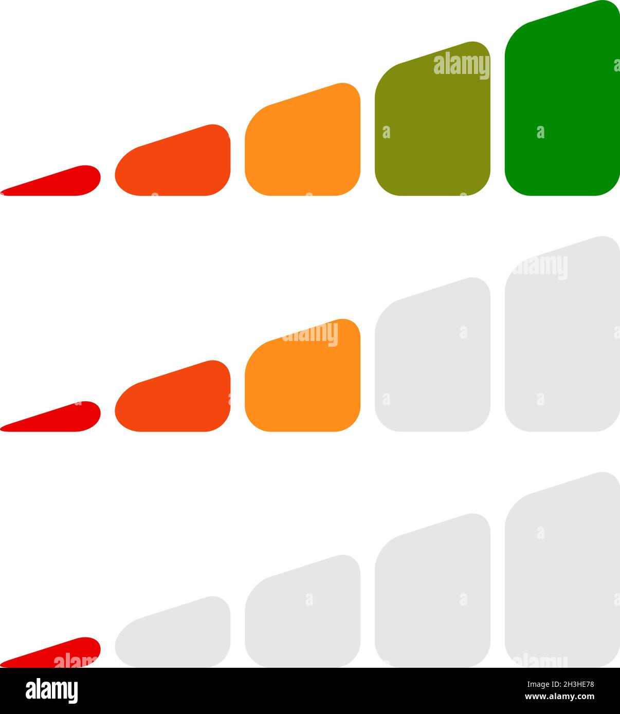 LEvel, progress indicator icon. Meter, gauge, yardstick symbol - stock ...