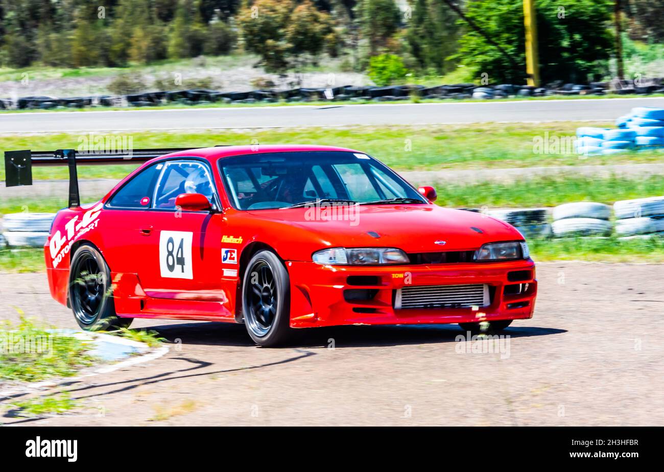 Stock car on a race track Tamworth Australia Stock Photo - Alamy