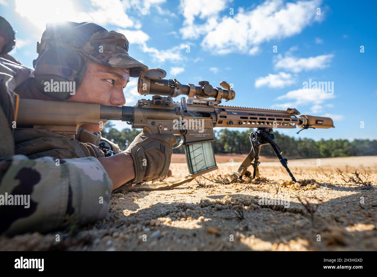 U.S. Army Spc. Tenzin Woeser, 44th Infantry Brigade Combat Team, New ...