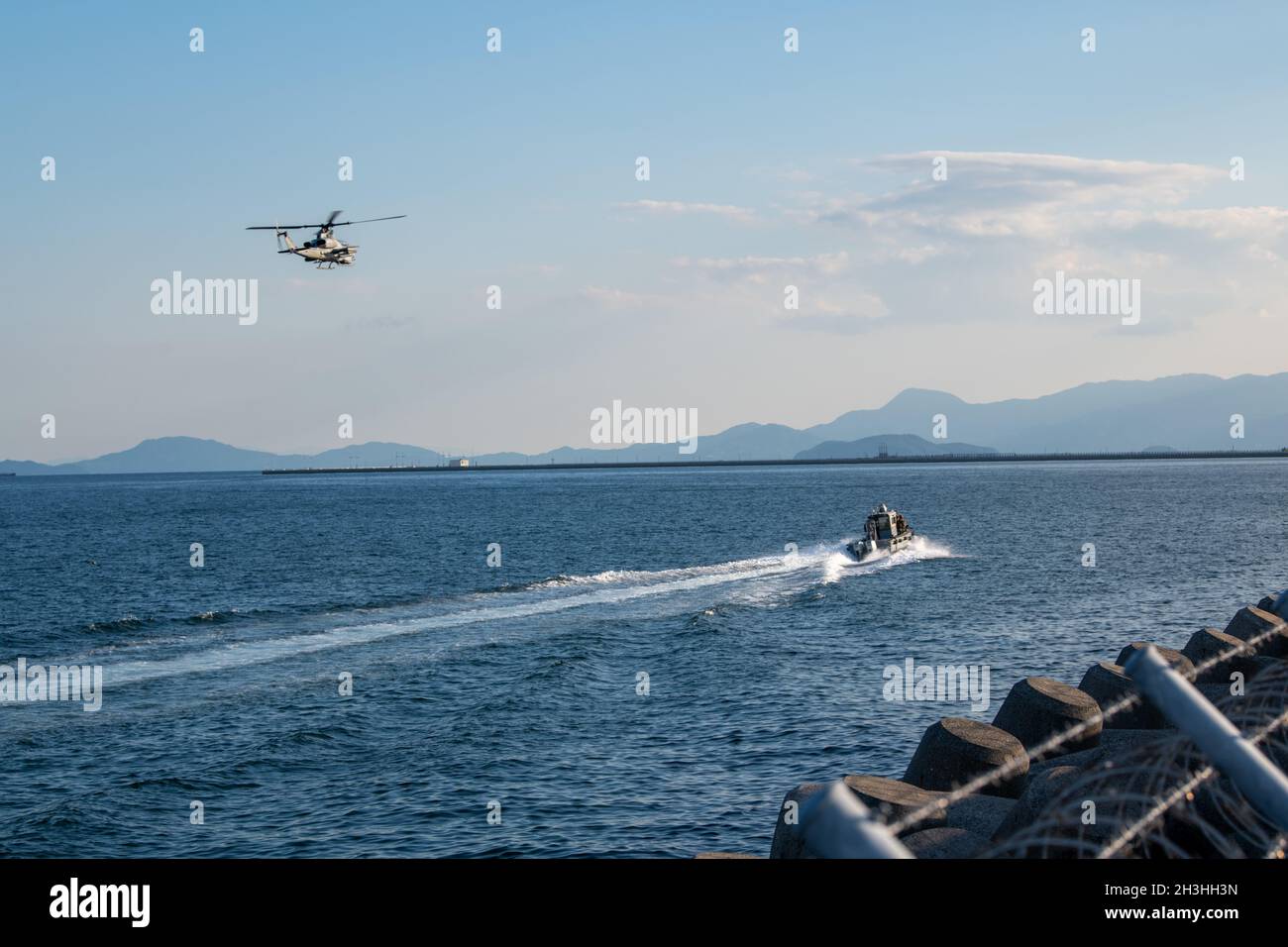 U.S Marines and Sailors assigned to Headquarters and Headquarters ...