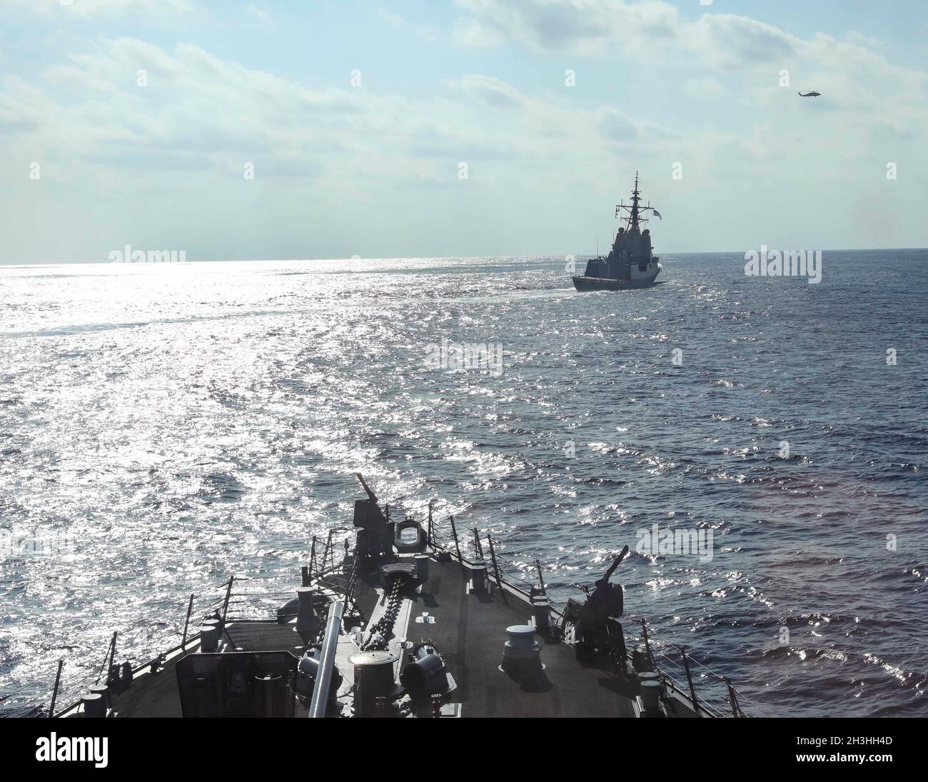 PHILIPPINE SEA (Oct. 25, 2021) Royal Australian Navy Hobart-class ...