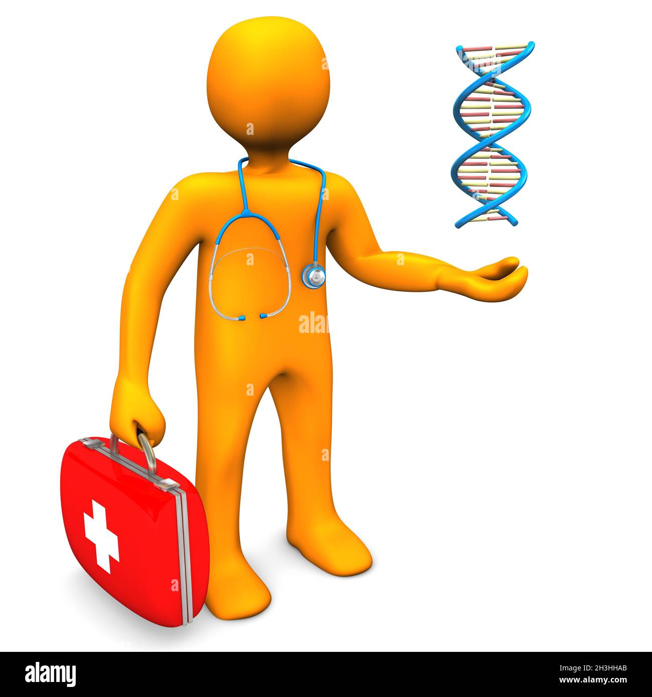 Dna molecule cartoon Cut Out Stock Images & Pictures - Alamy