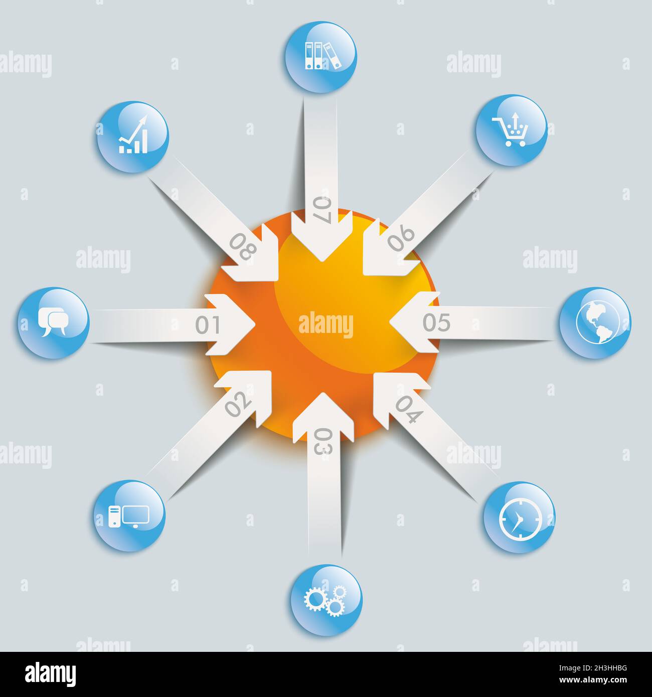 Blue Buttons With Arrows High Resolution Stock Photography and Images ...