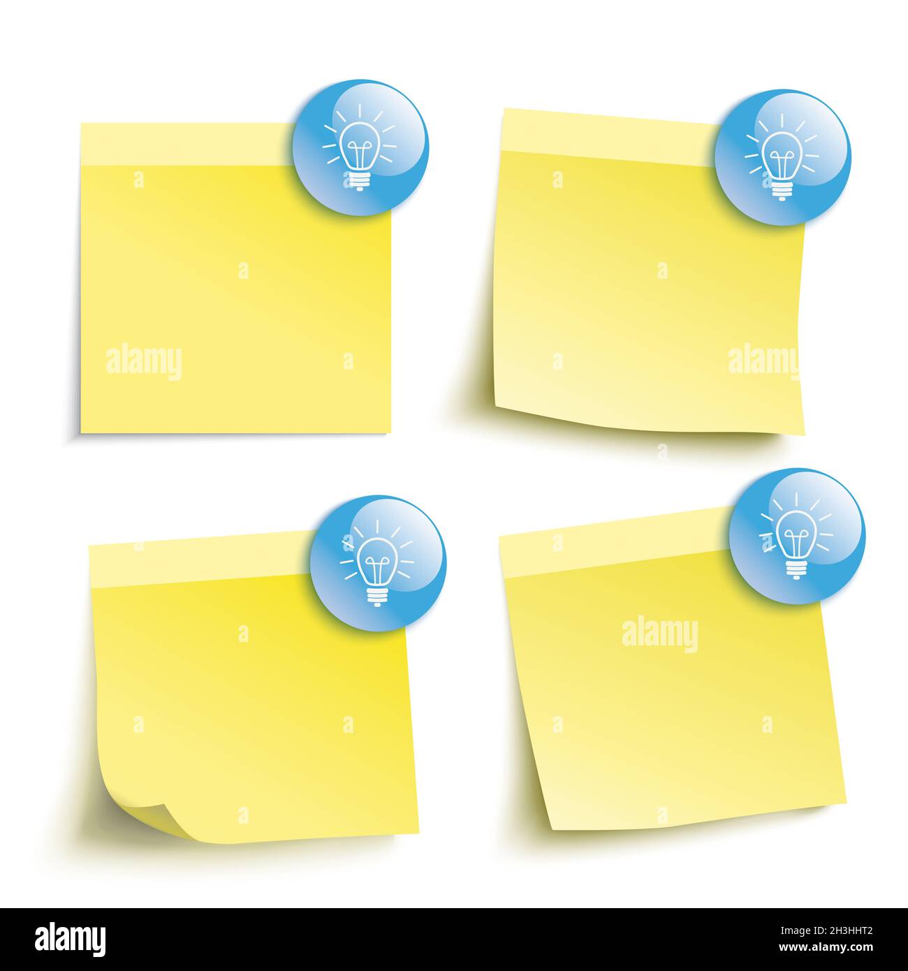 Blue and yellow label Cut Out Stock Images & Pictures - Alamy