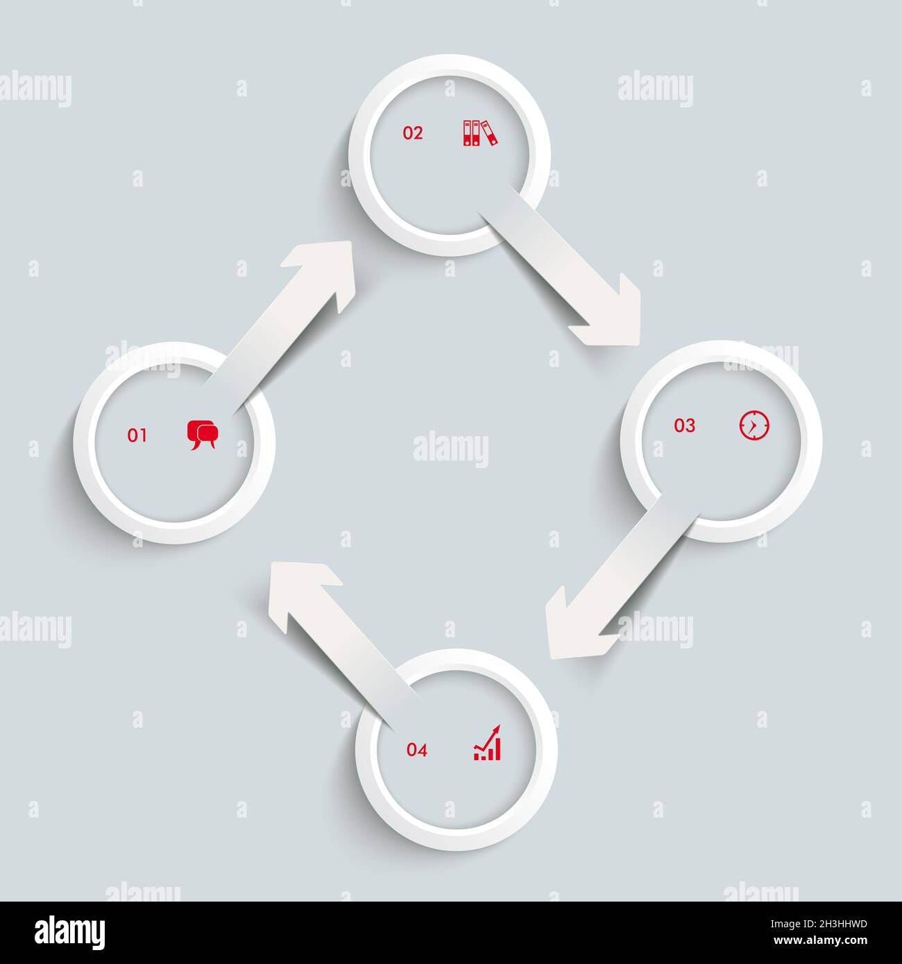 Arrows cycle hi-res stock photography and images - Alamy