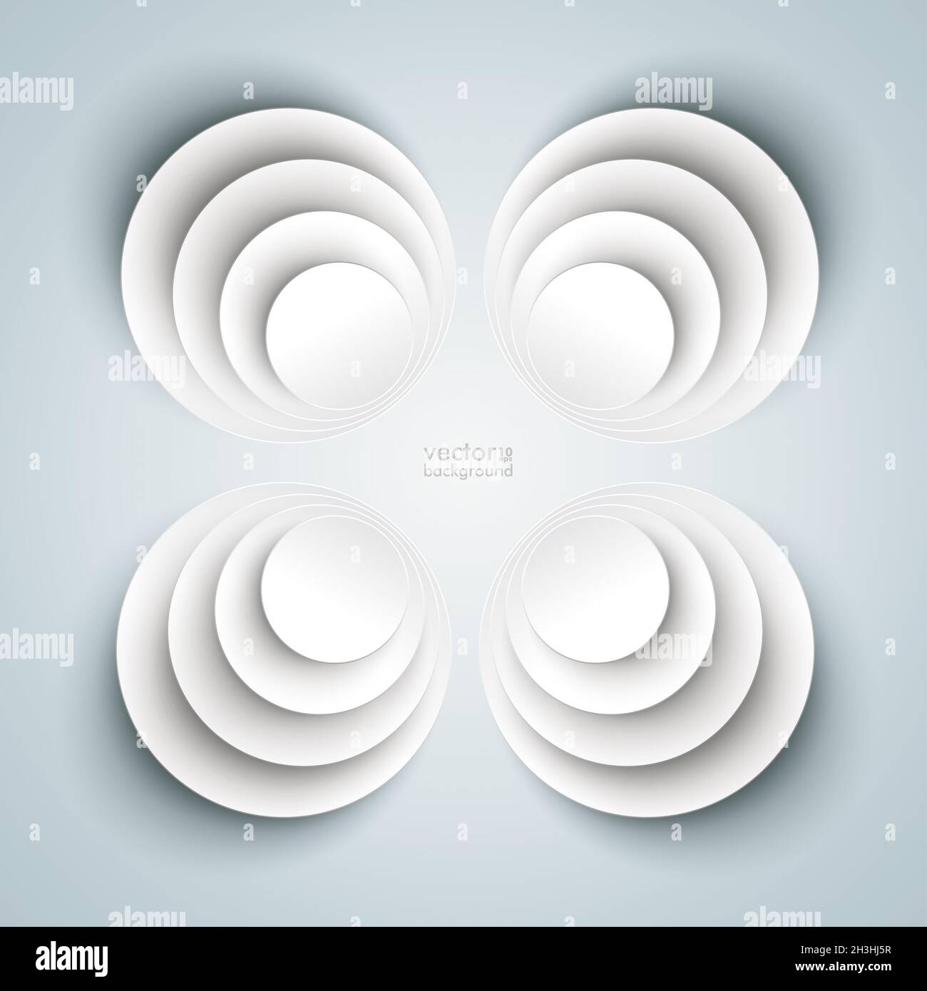 4 Bevel Circle in Circles Flower Stock Photo - Alamy