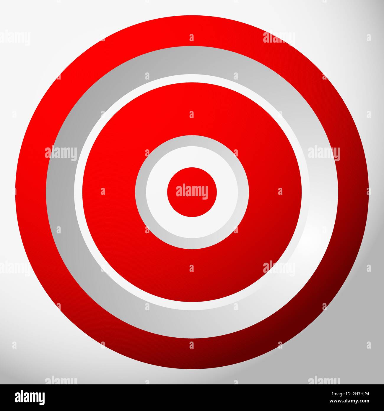 Red target, bulls eye icon - stock vector illustration, clip-art ...