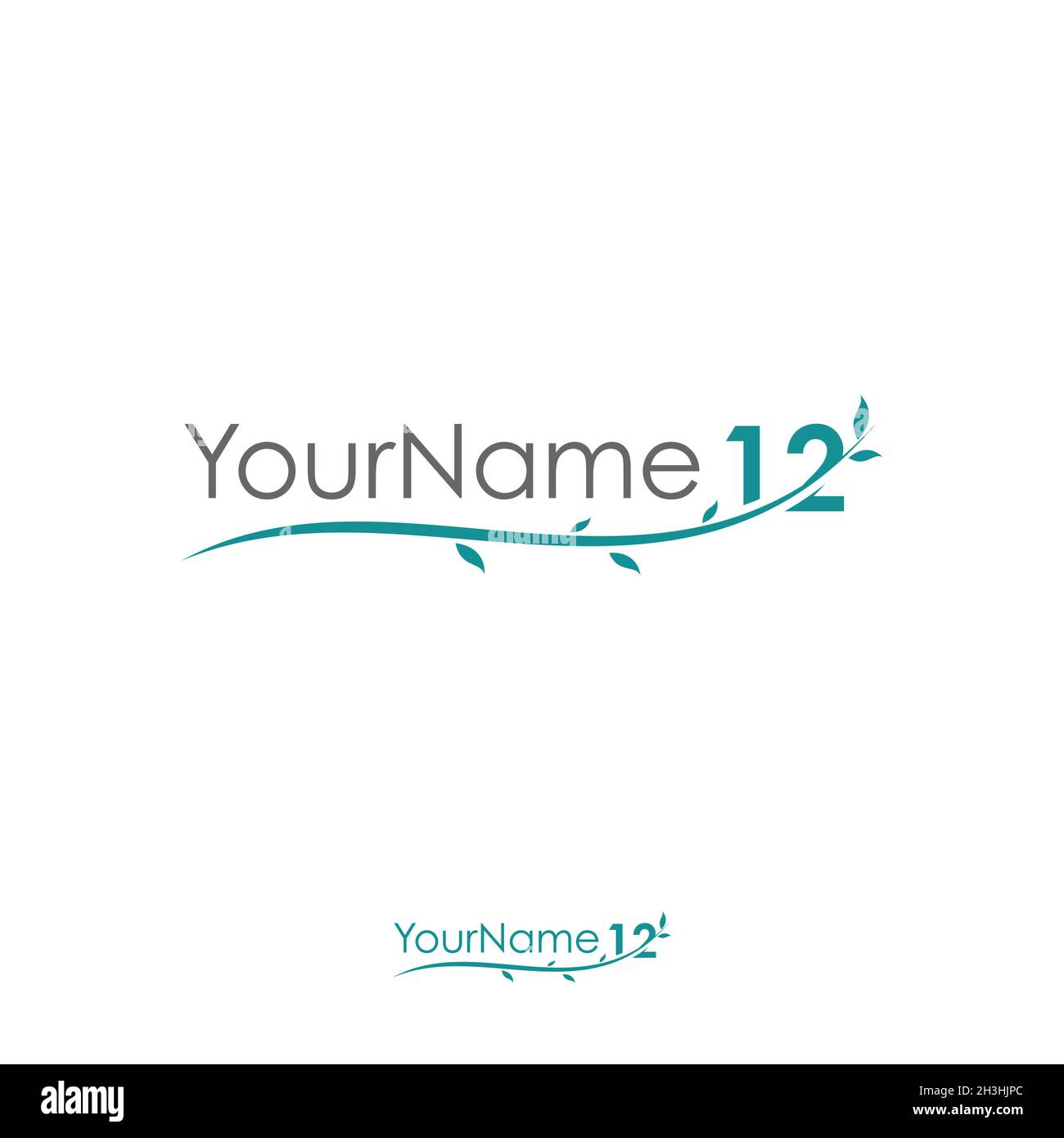 Number 12 logo hi-res stock photography and images - Alamy