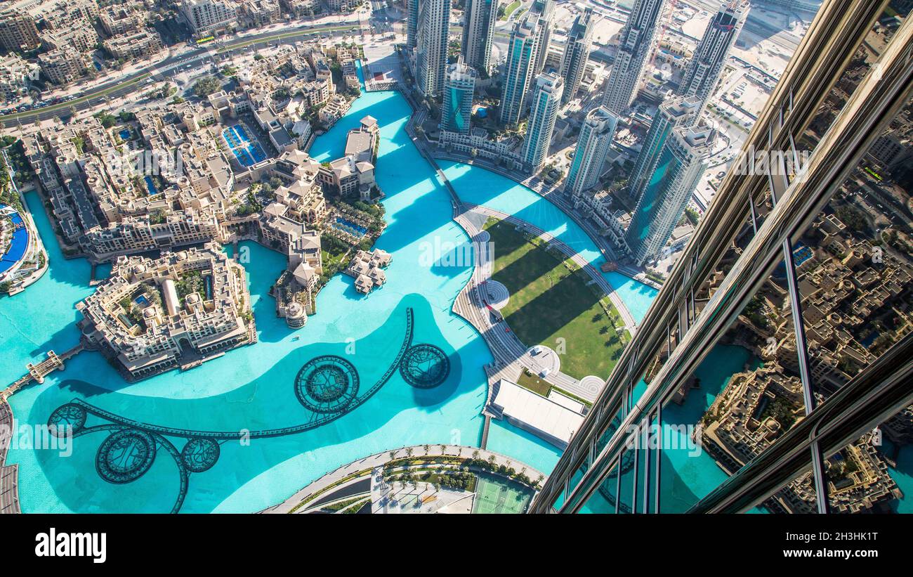 Dubai downtown. East, United Arab Emirates architecture Stock Photo - Alamy