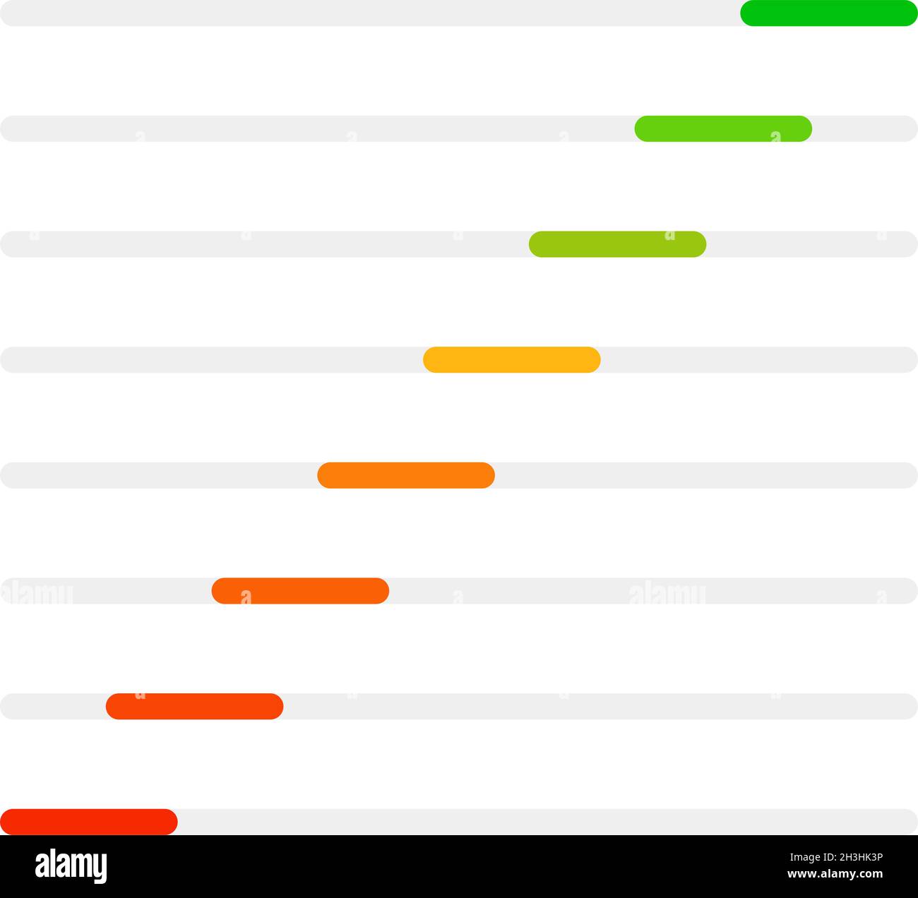 Progress, loading bars. Steps, phases, downloading loader bars - stock ...
