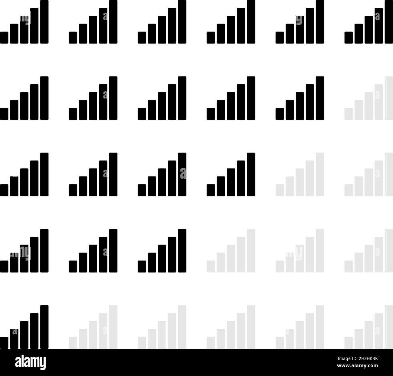LEvel, progress indicator icon. Meter, gauge, yardstick symbol - stock ...