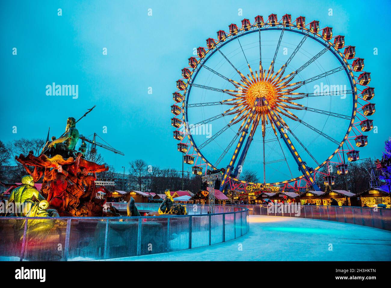 Colorful Ferris Wheel Stock Photo - Alamy