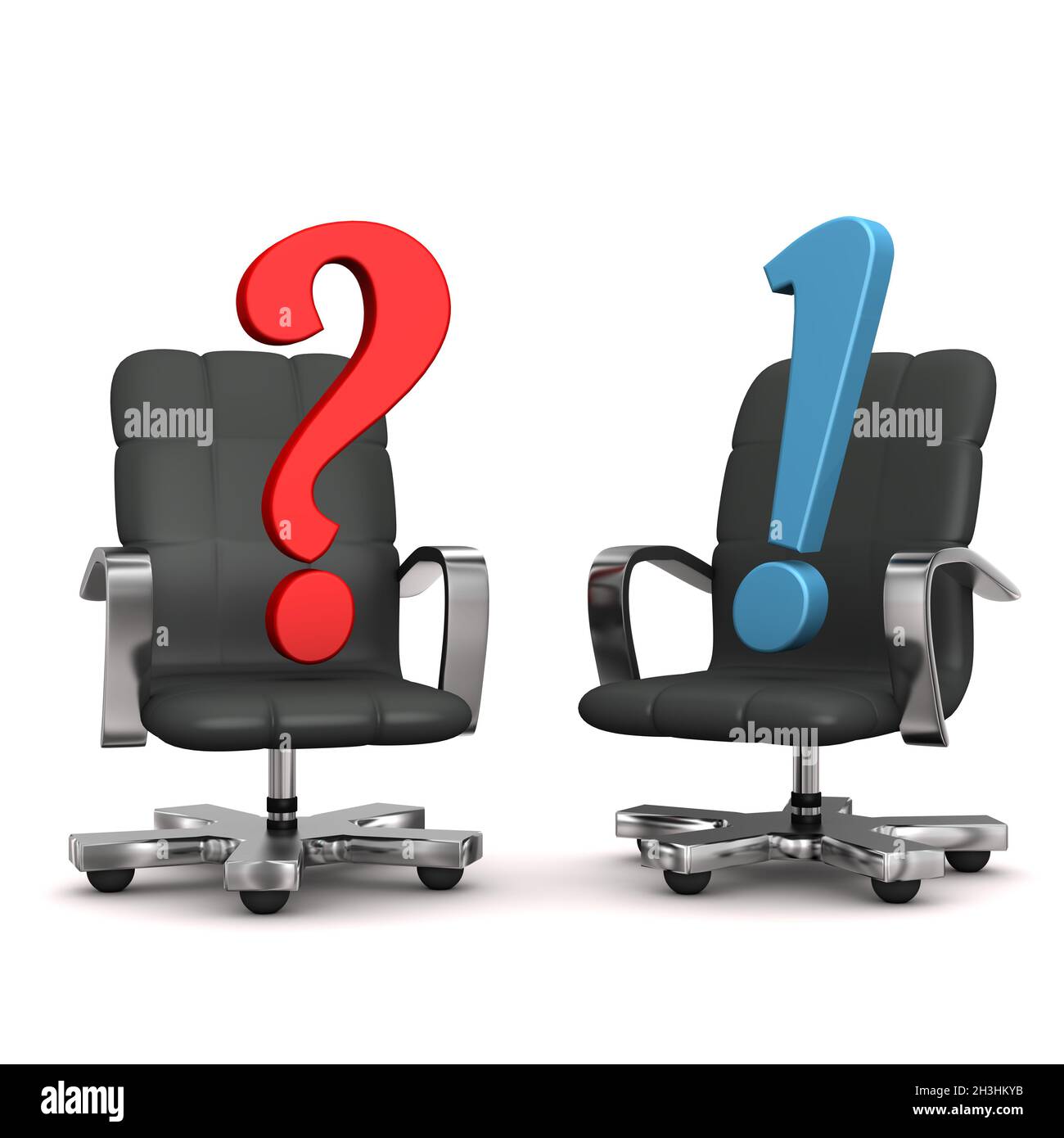 Job interview question mark hi-res stock photography and images - Alamy