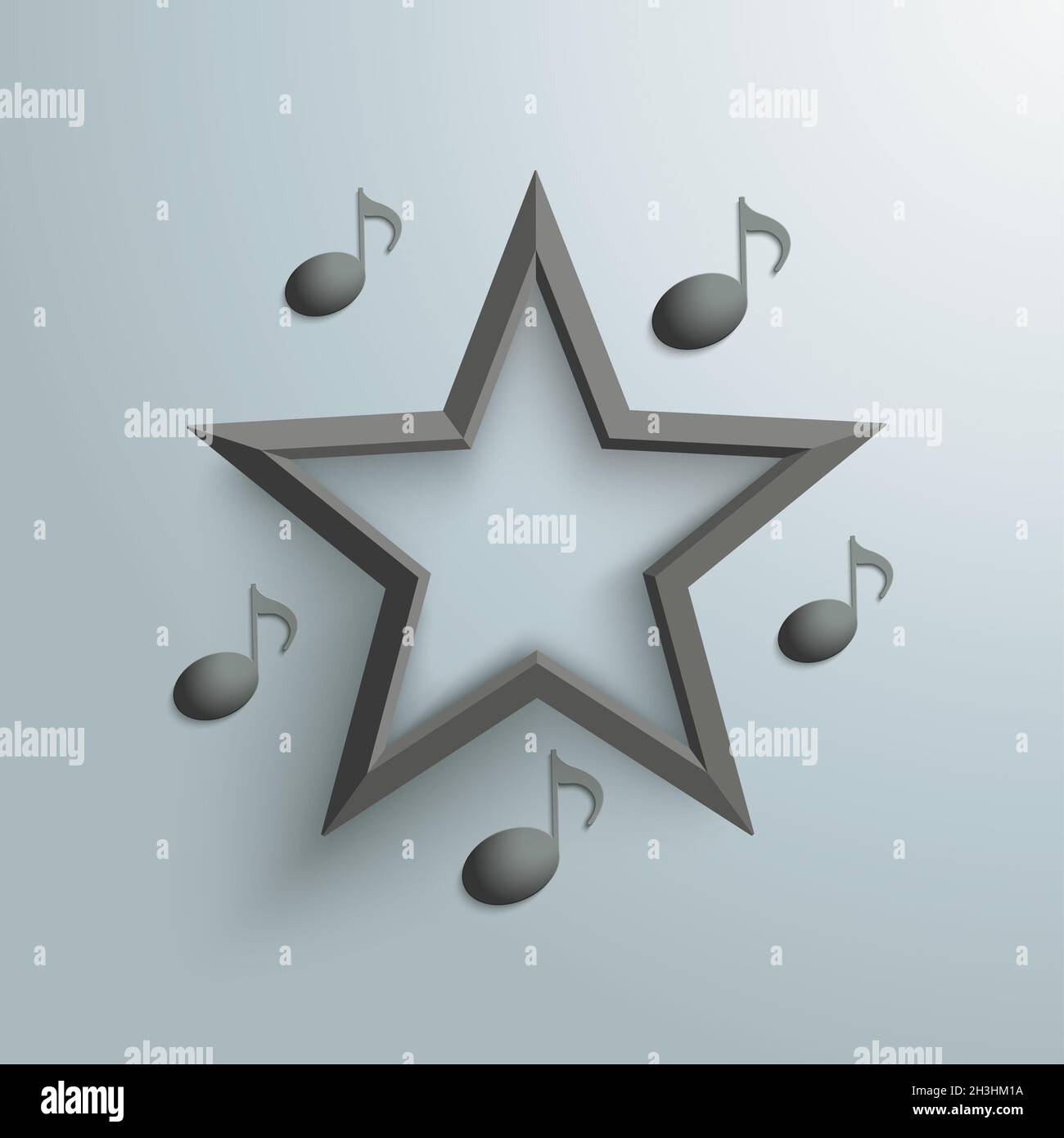Black music notes hi-res stock photography and images - Alamy