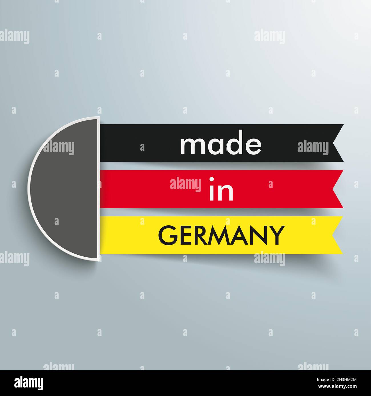 3 Triple Banners PiAd Stock Photo - Alamy