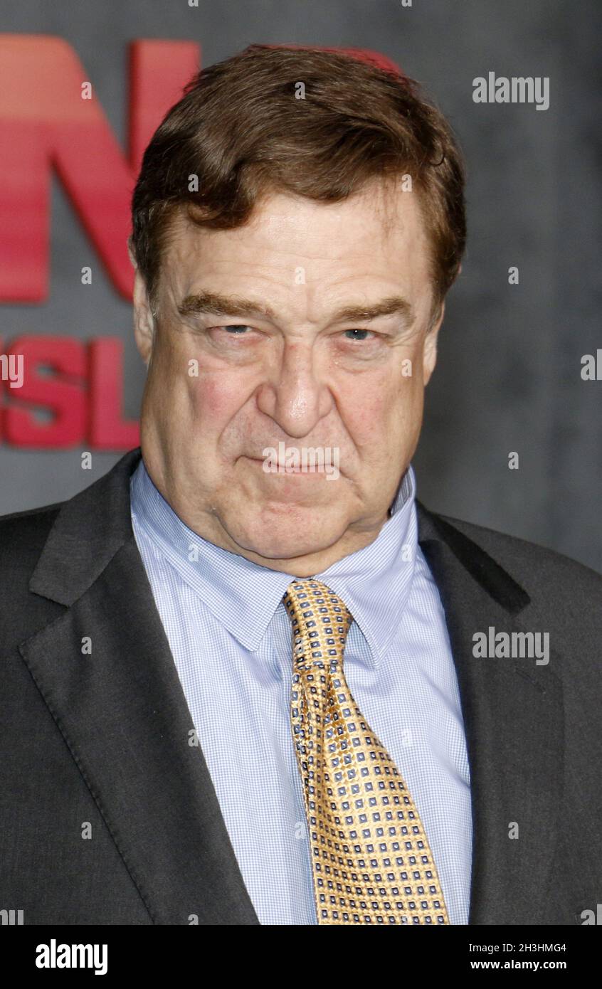 John Goodman at the Los Angeles premiere of 'Kong: Skull Island' held ...