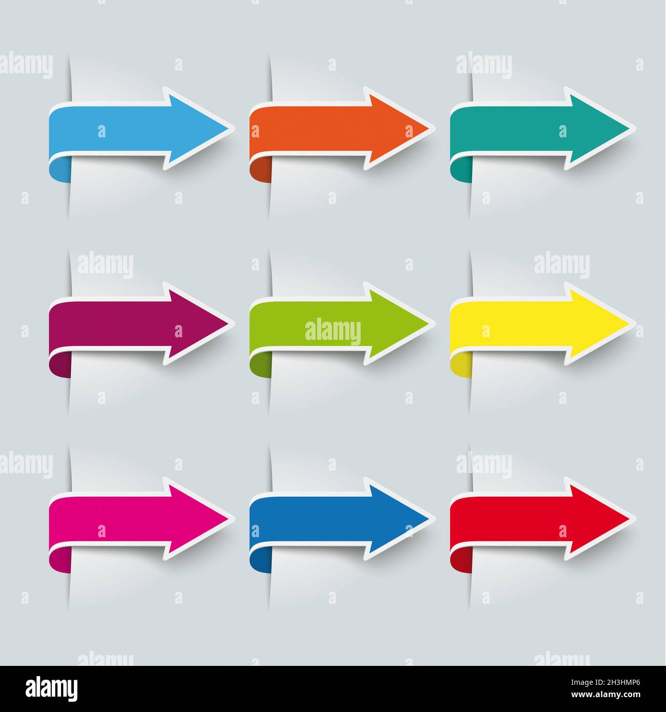 The nine white banners hi-res stock photography and images - Alamy