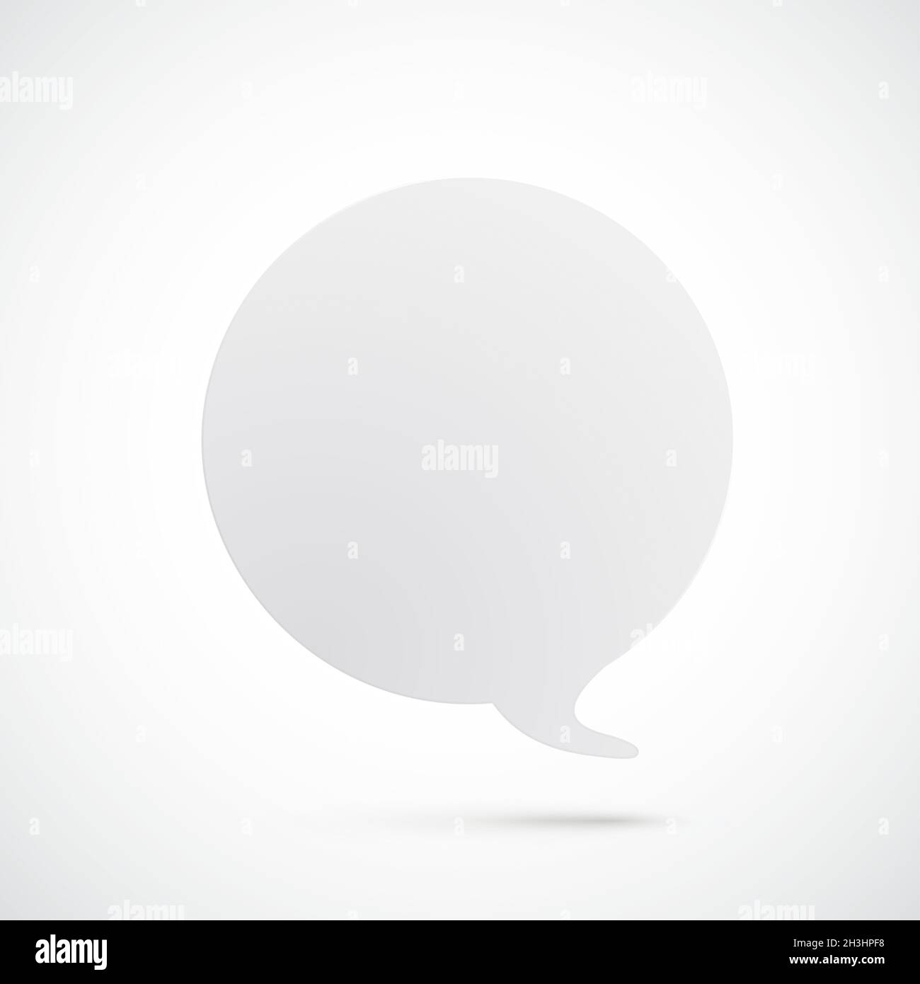 White speech bubble hi-res stock photography and images - Alamy