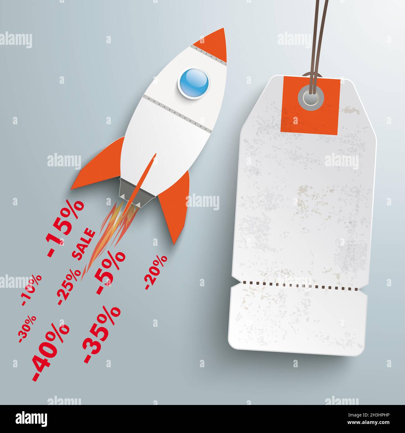 Sticker template rocket space hi-res stock photography and images - Alamy