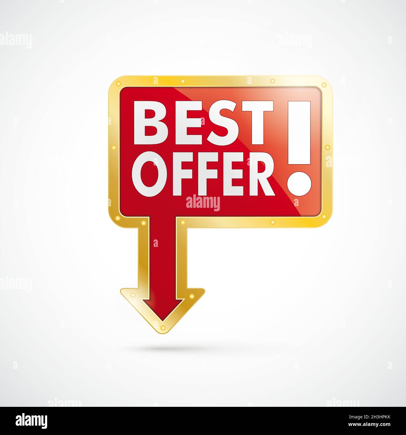 Rectangle and arrow hi-res stock photography and images - Alamy
