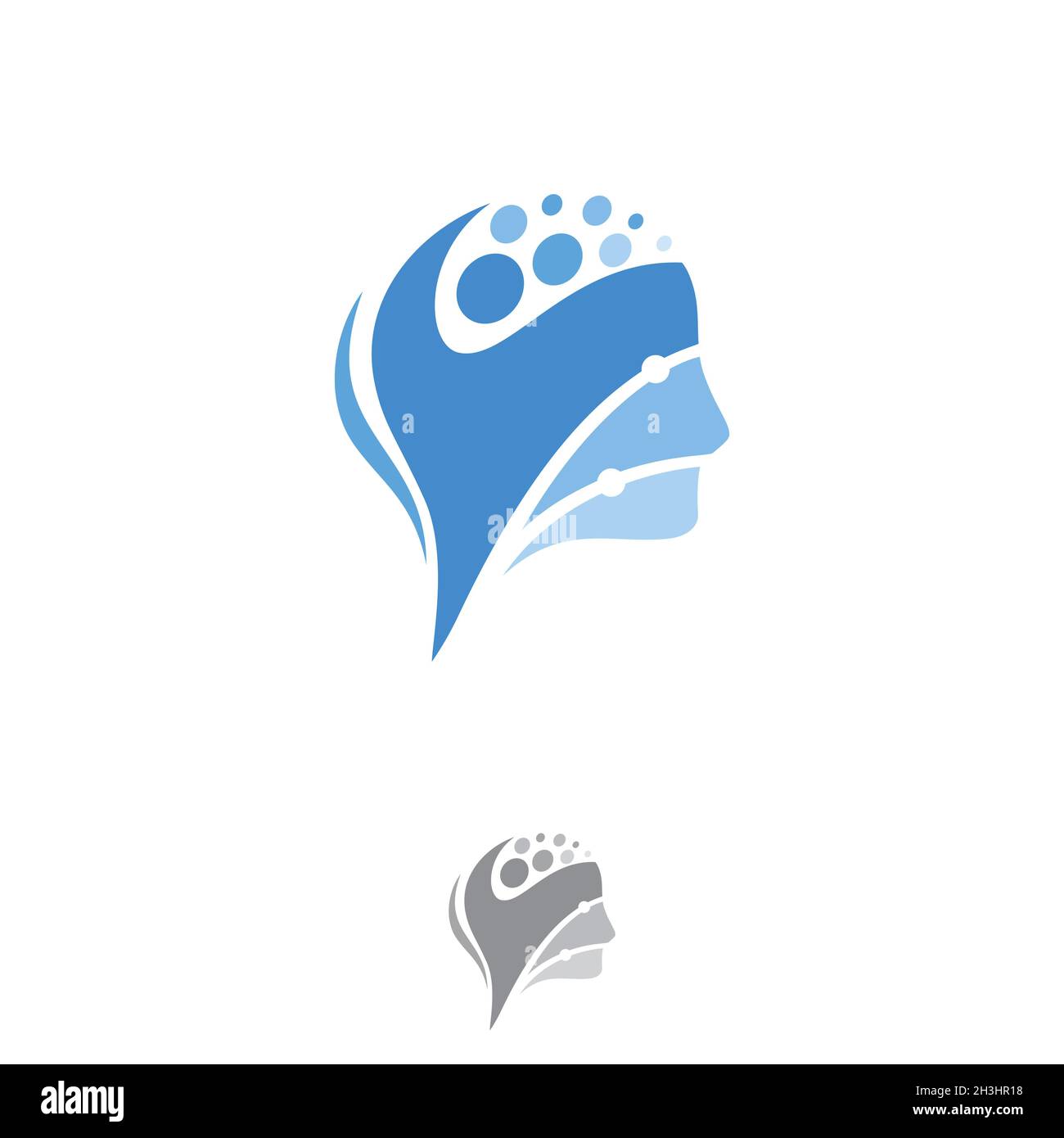 Human think health, spirit and success logo design inspiration on the ...