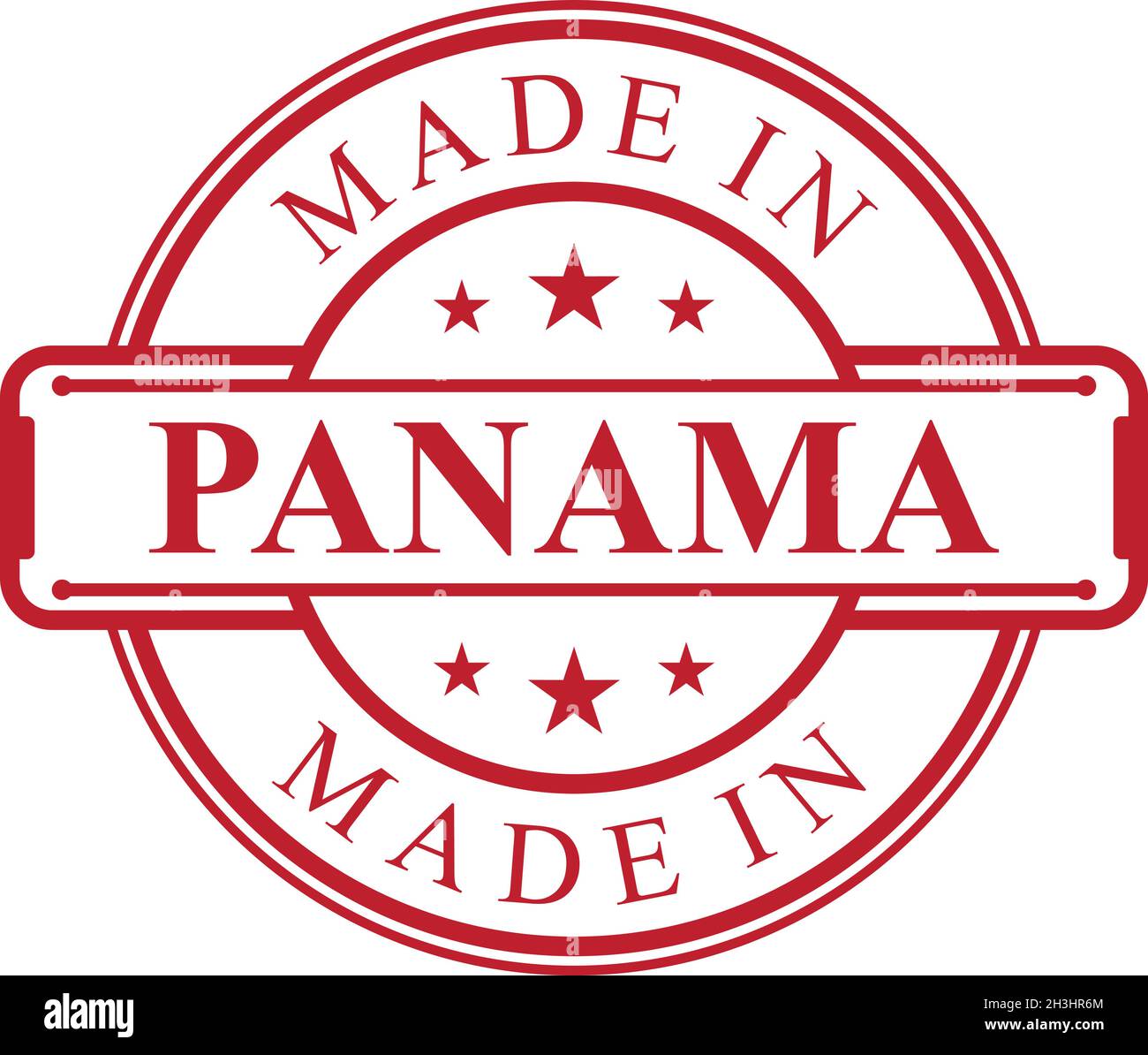 Made in panama vector vectors hi-res stock photography and images - Alamy