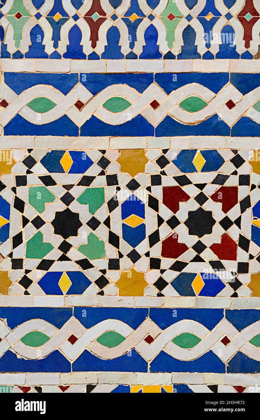 Traditional moroccan mosaic hi-res stock photography and images - Alamy
