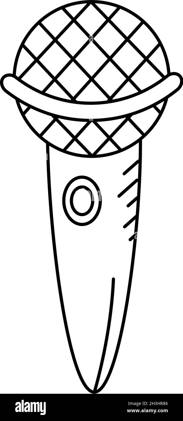 microphone doodle device Stock Vector Image & Art - Alamy