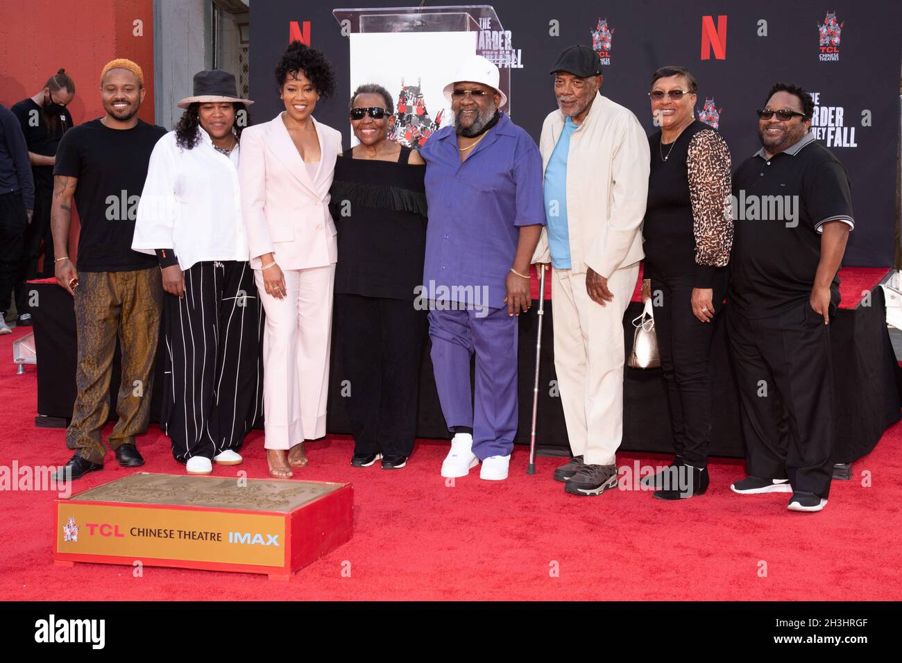 28 October 2021 - Los Angeles, California - (L-R) Ian Alexander Jr ...
