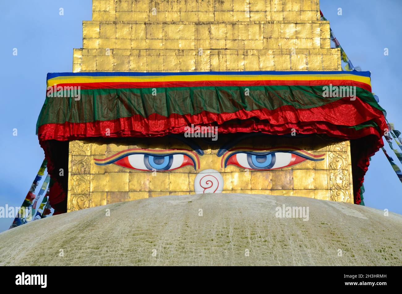 Buddha eyes hi-res stock photography and images - Alamy