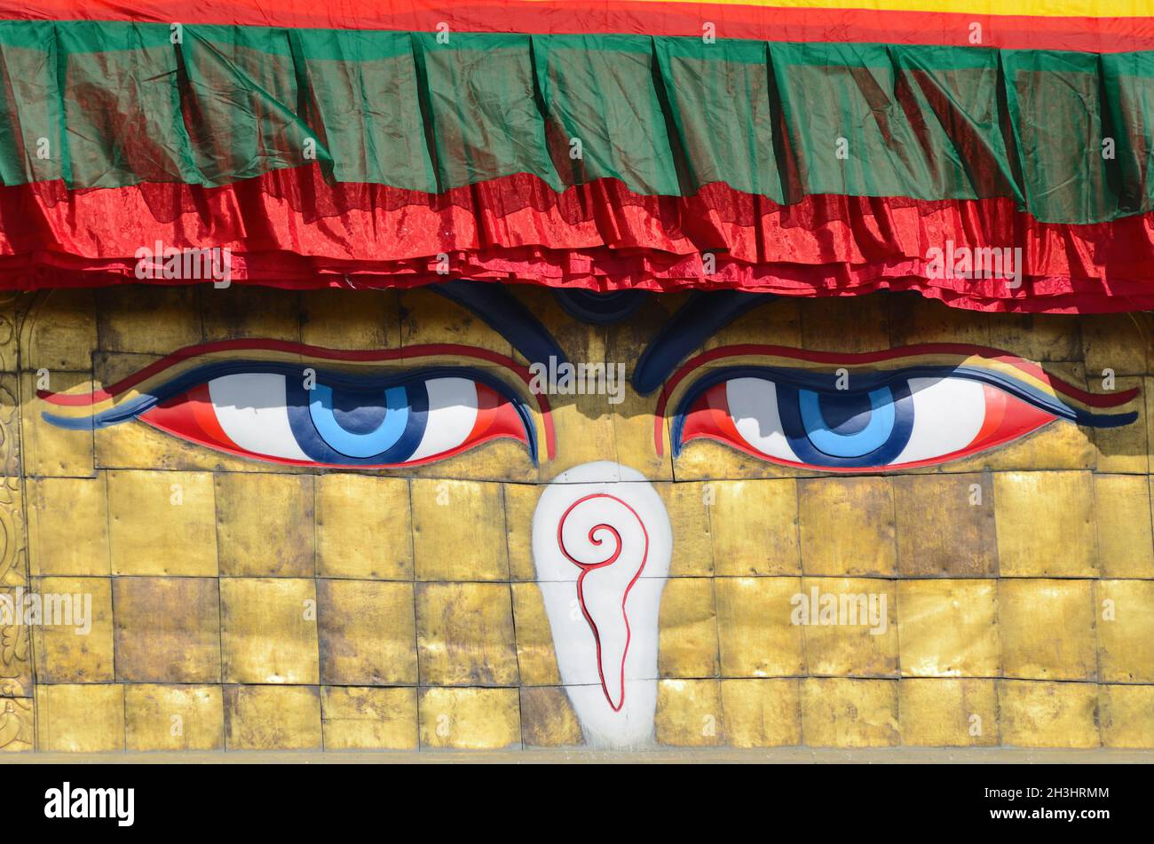 Buddha eyes hi-res stock photography and images - Alamy