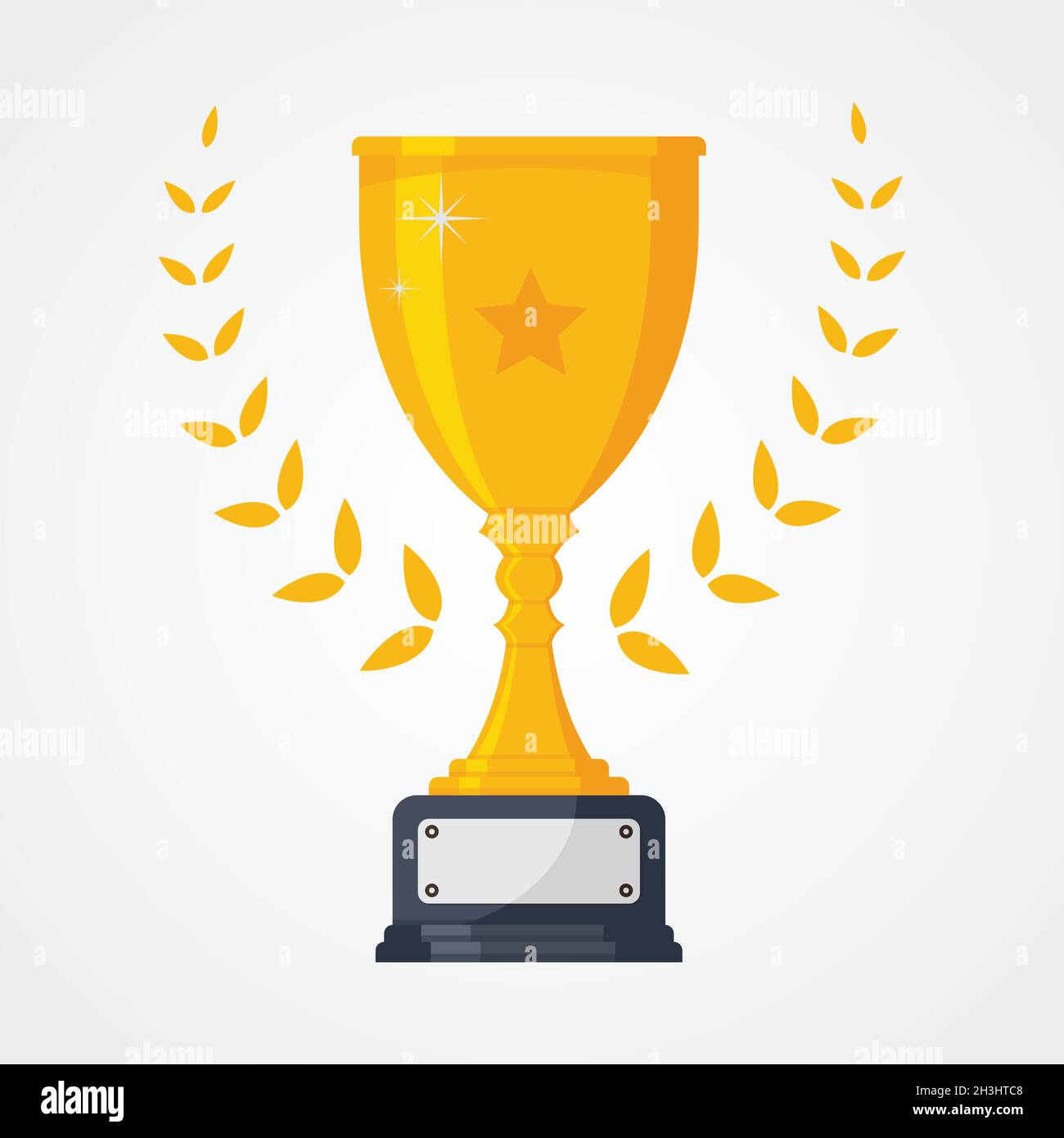 Best icon championship or competition trophy winner award sign symbol ...
