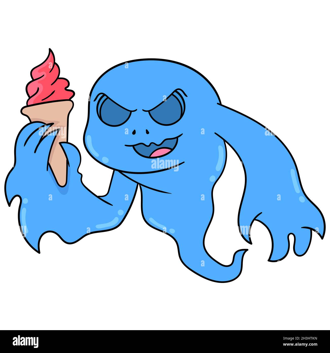 Evil looking character Stock Vector Images - Alamy