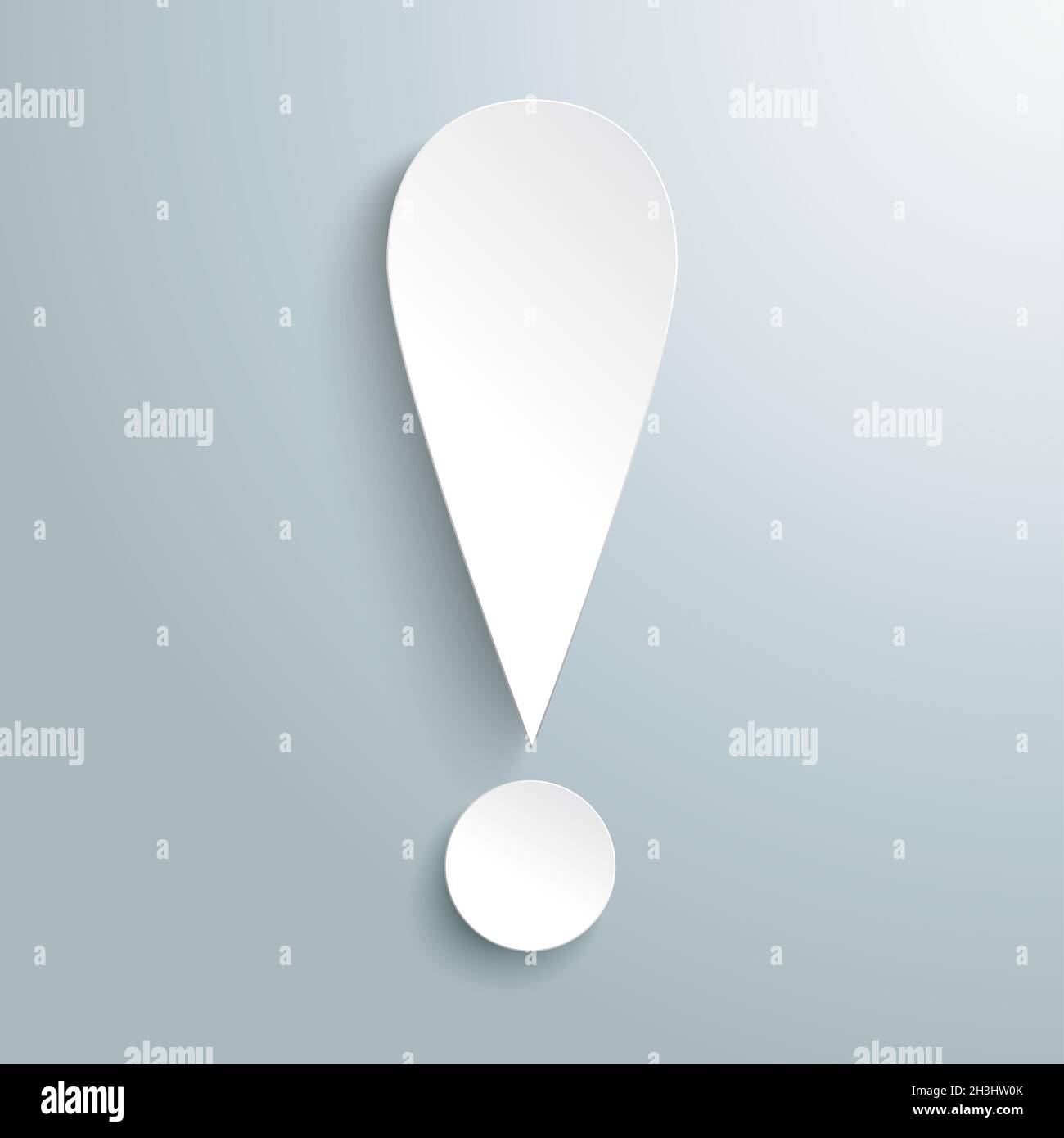 Round exclamation mark hi-res stock photography and images - Alamy