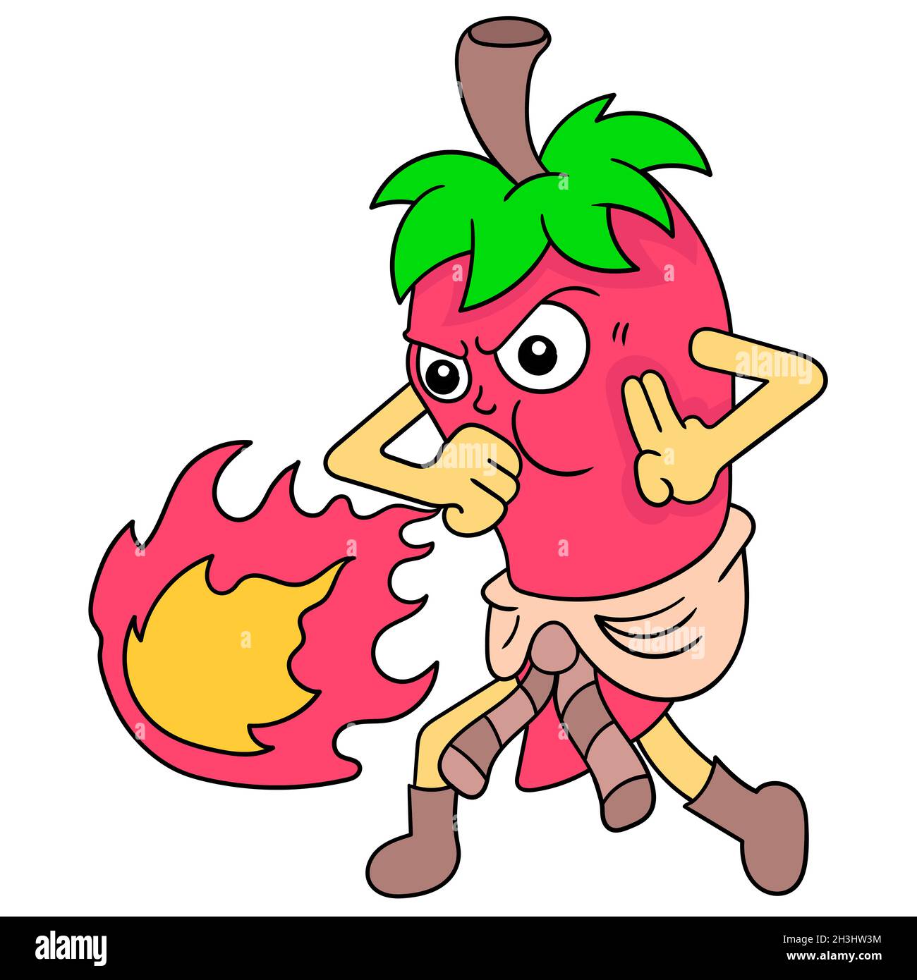 Fireball cartoon hi-res stock photography and images - Alamy