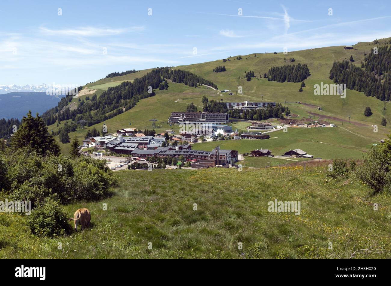 Kompatsch, Ort, Seiser, Alm, Dolomites Stock Photo - Alamy