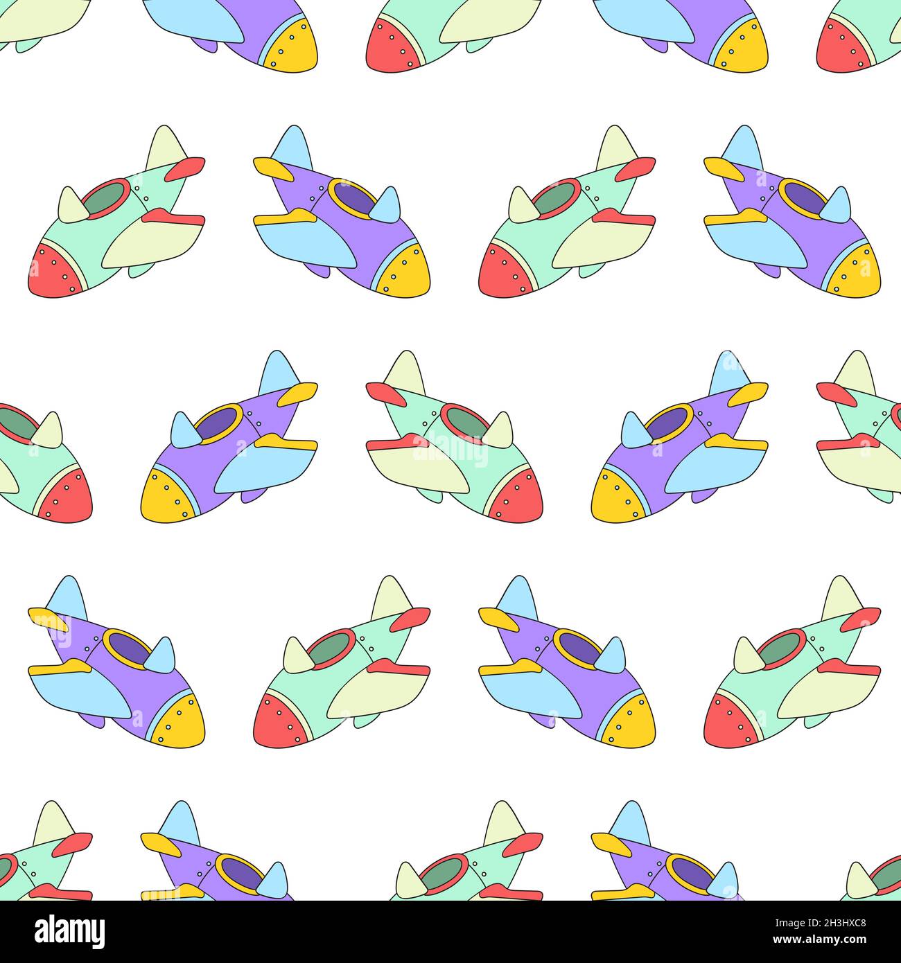 Aeroplane pattern hi-res stock photography and images - Alamy