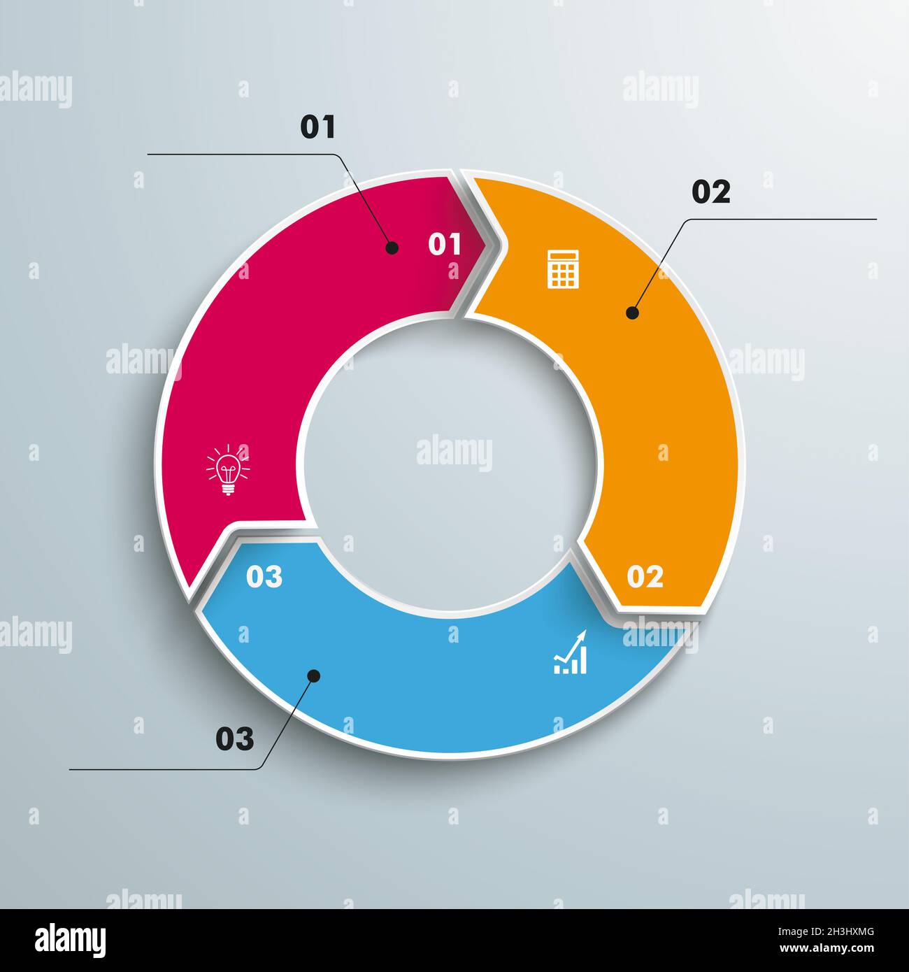Ring 3 Options Cycle Addition PiAd Stock Photo - Alamy
