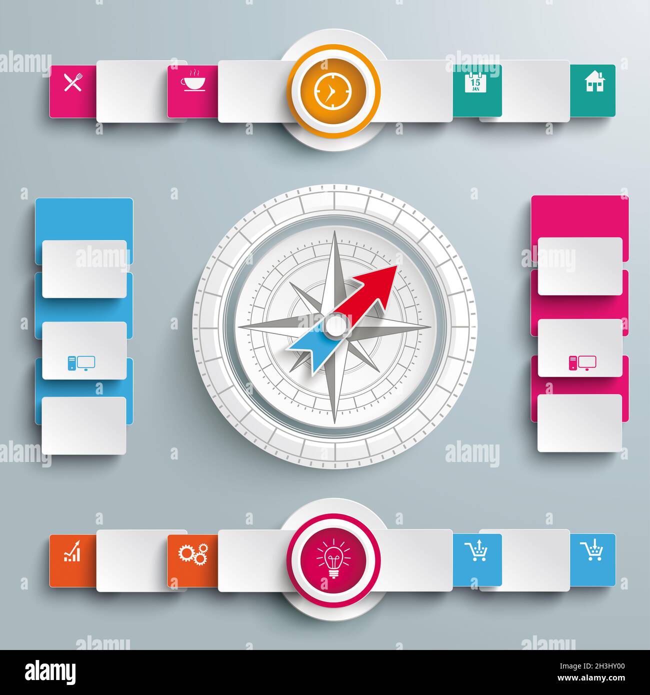 Big data infographic map hi-res stock photography and images - Alamy