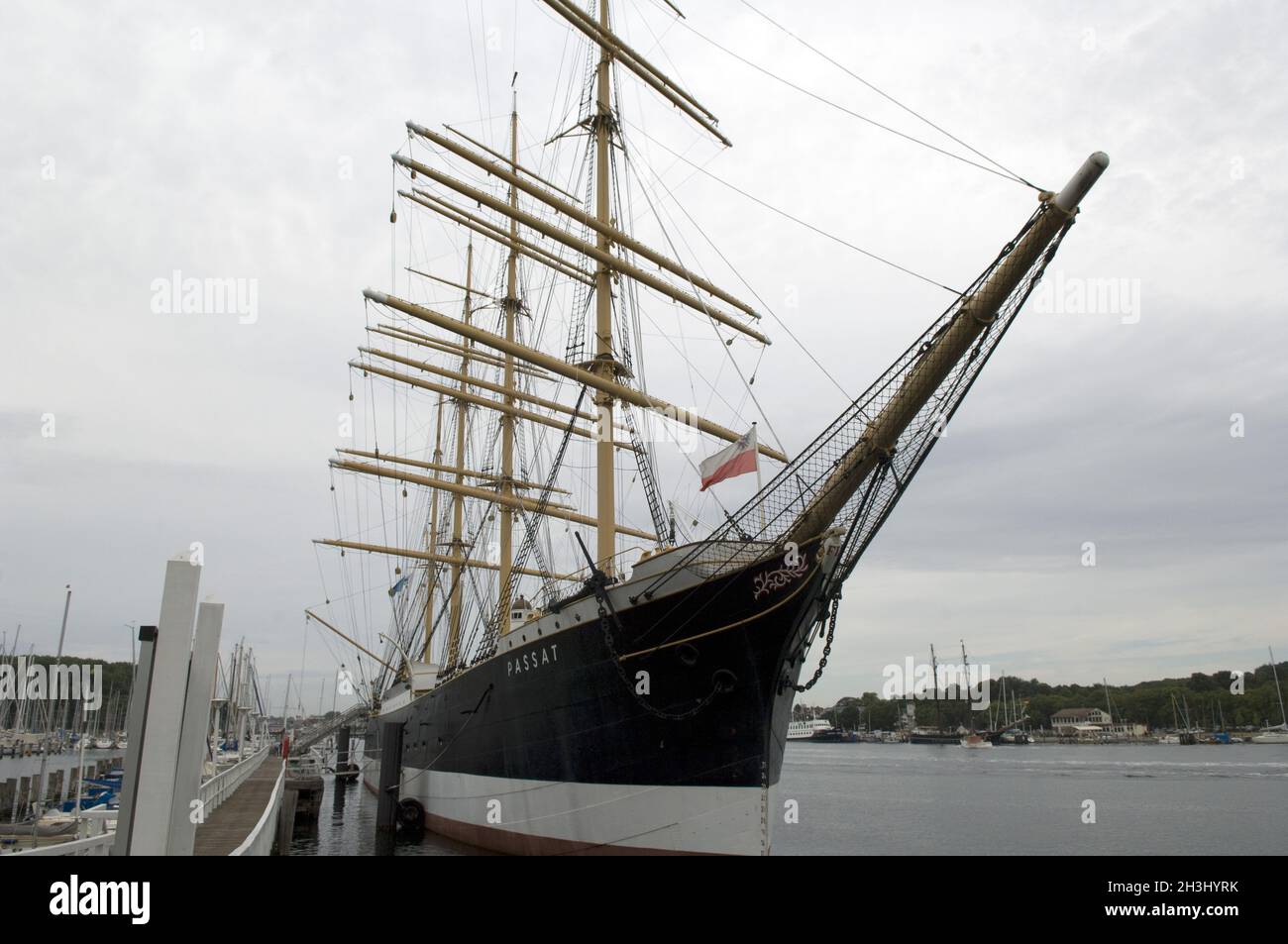 Passat, four-masted steel barque Stock Photo - Alamy