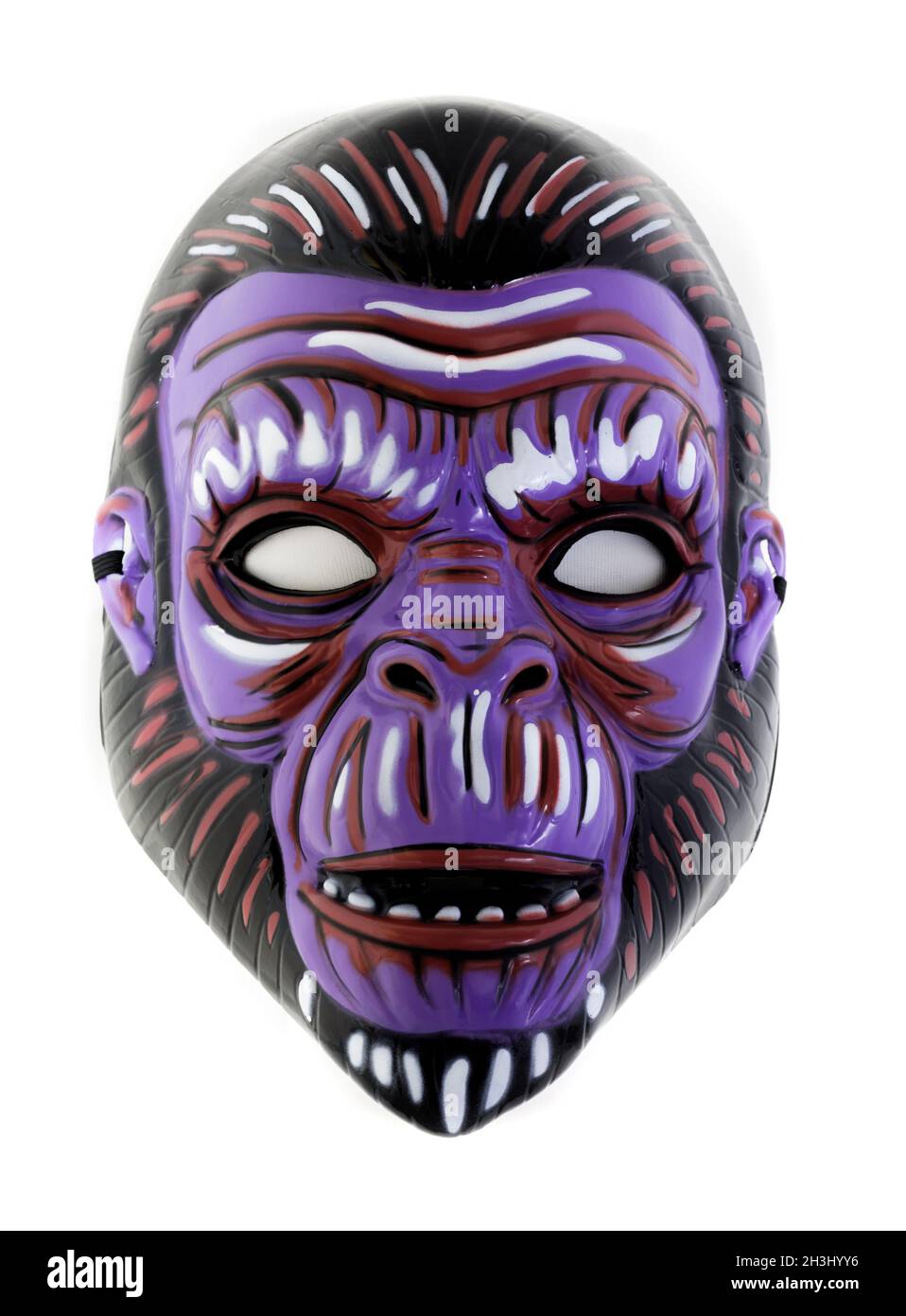 Face mask against black Cut Out Stock Images & Pictures - Alamy