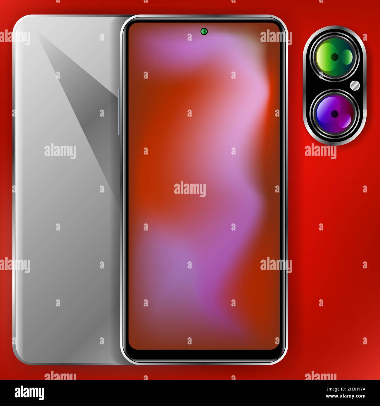 Huawei phone Stock Vector Images - Alamy