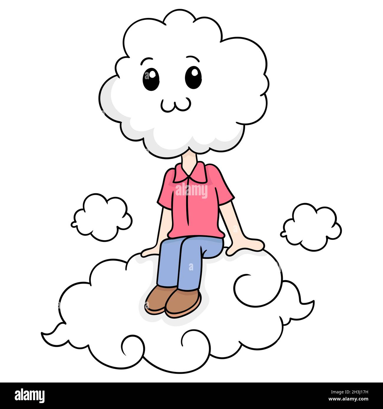 Clip Art Cloud Over Your Head
