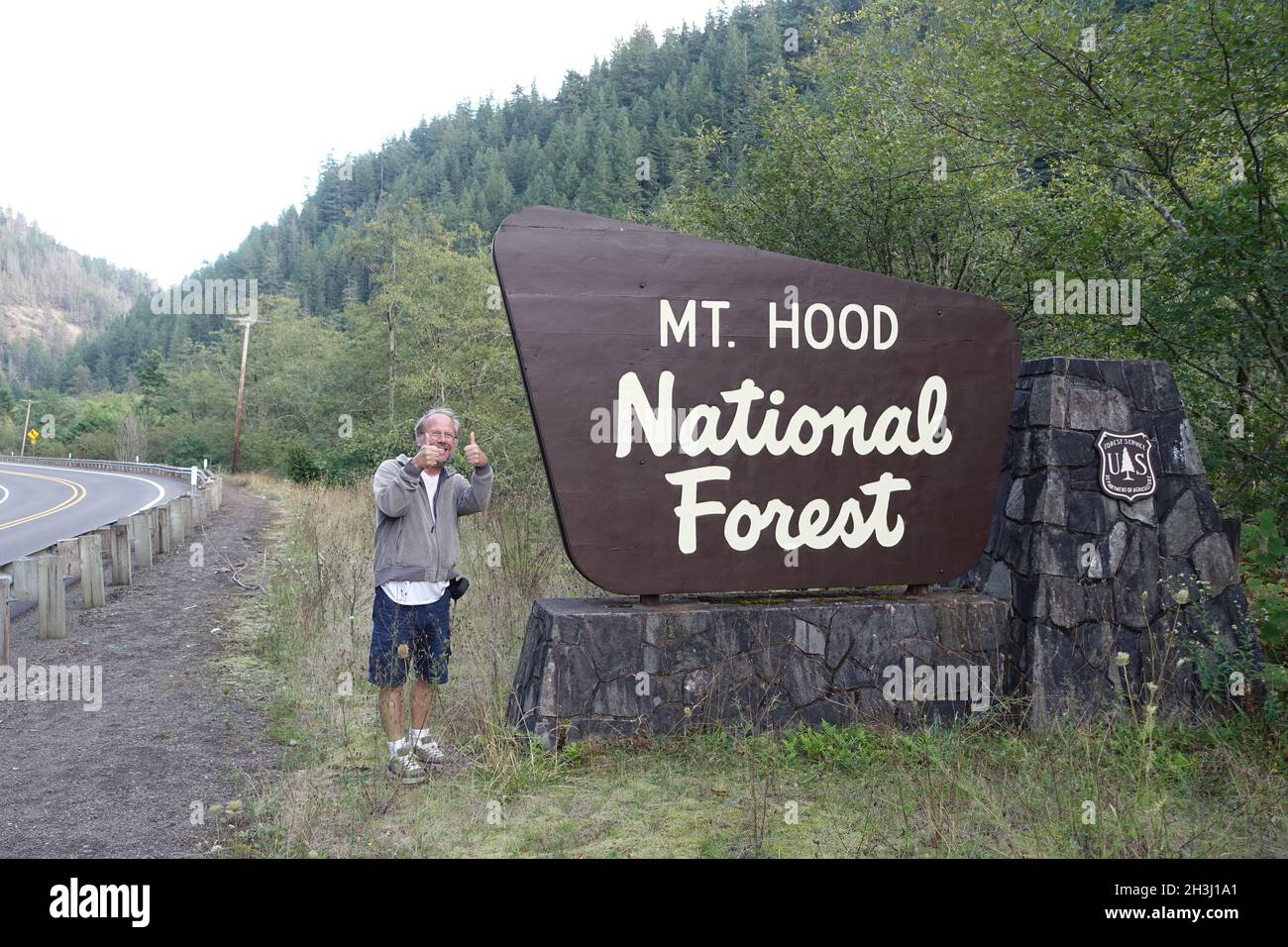 Mt Hood area camping and recreation optons Stock Photo - Alamy