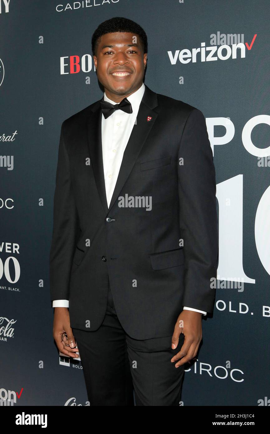 LOS ANGELES - OCT 23: Noah Harris at 2021 Ebony Power 100 at the ...