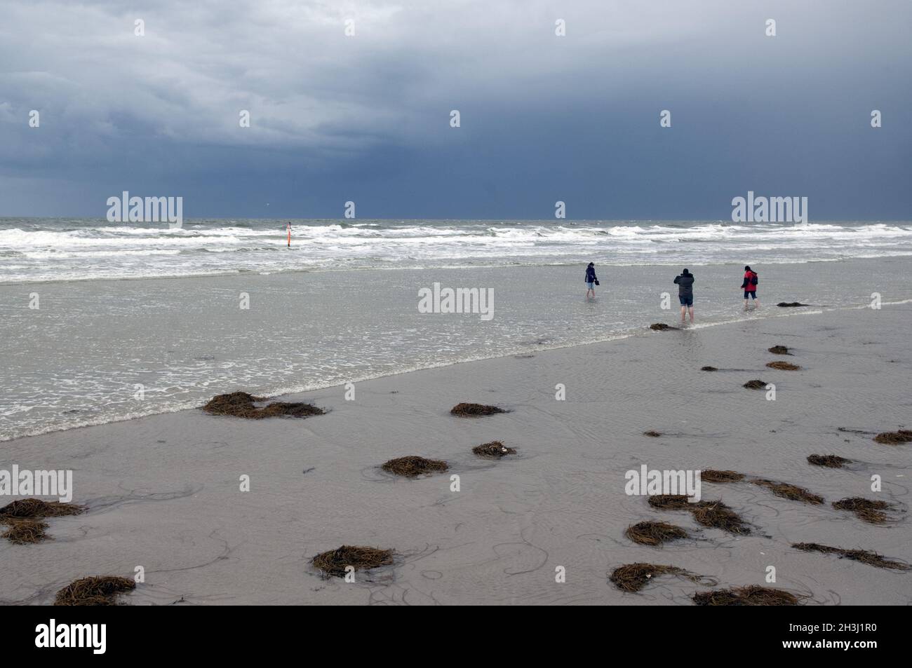 Rain clouds coastal dune hi-res stock photography and images - Alamy