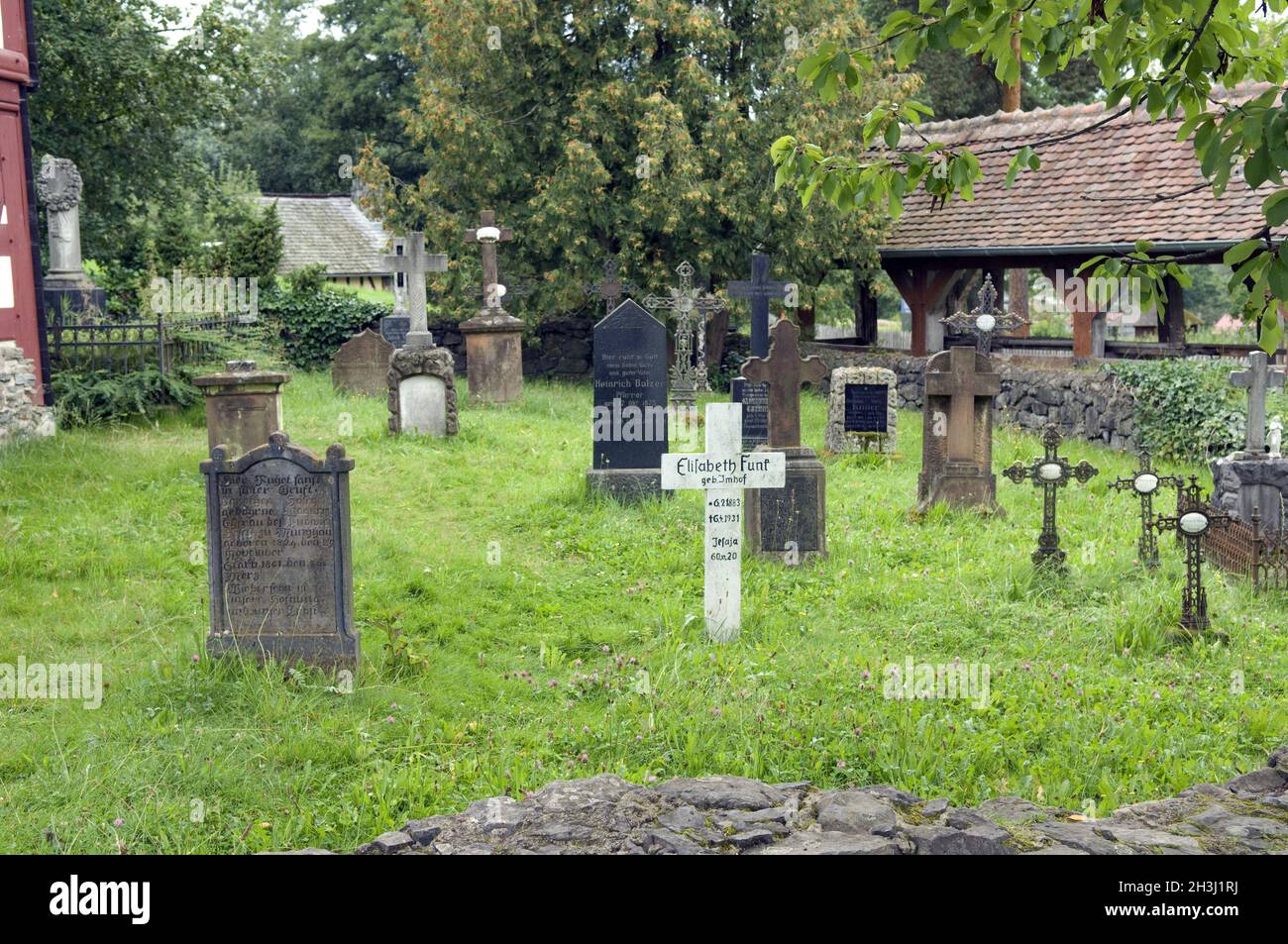 Old; burial ground Stock Photo - Alamy