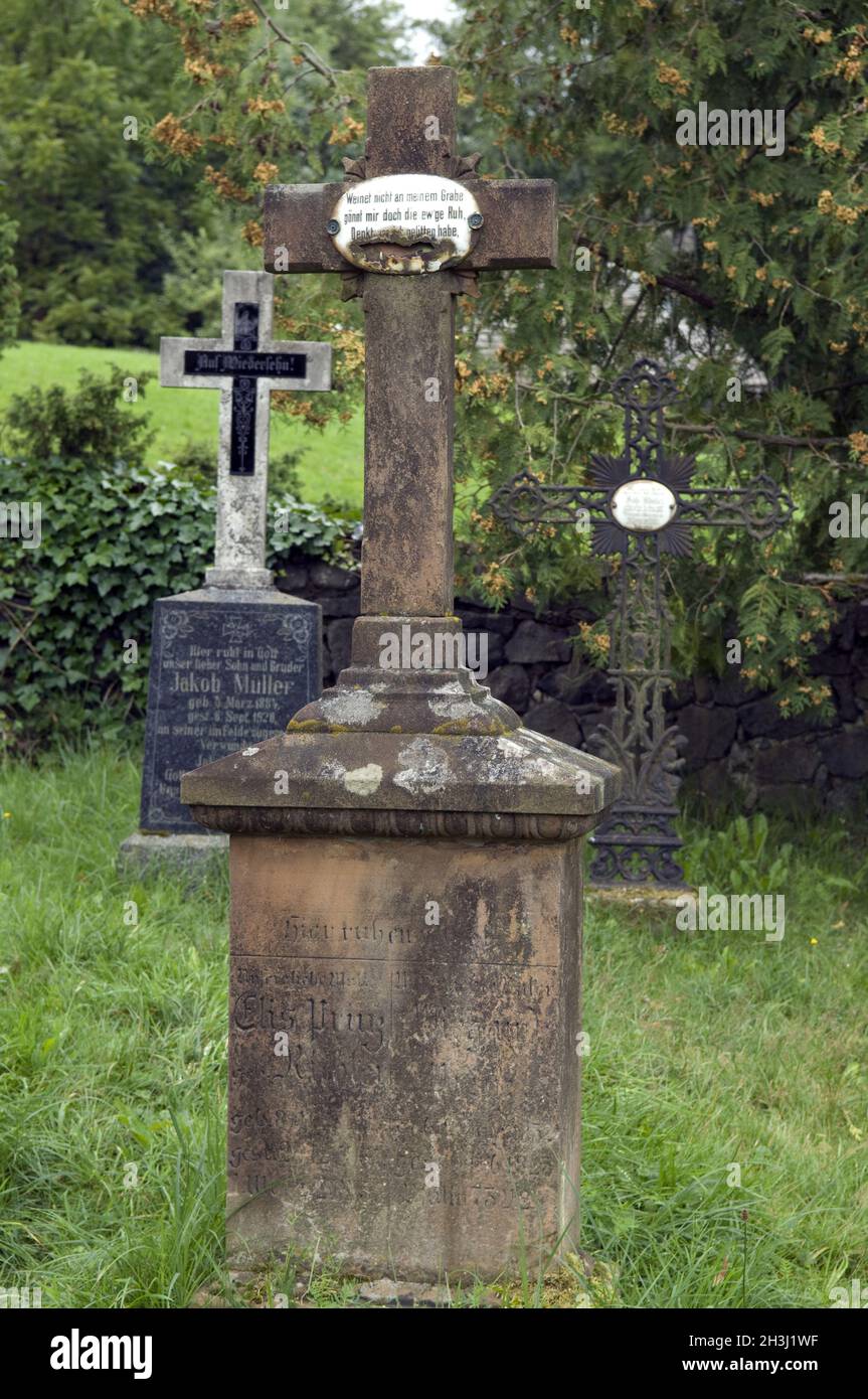 Old; burial ground Stock Photo - Alamy