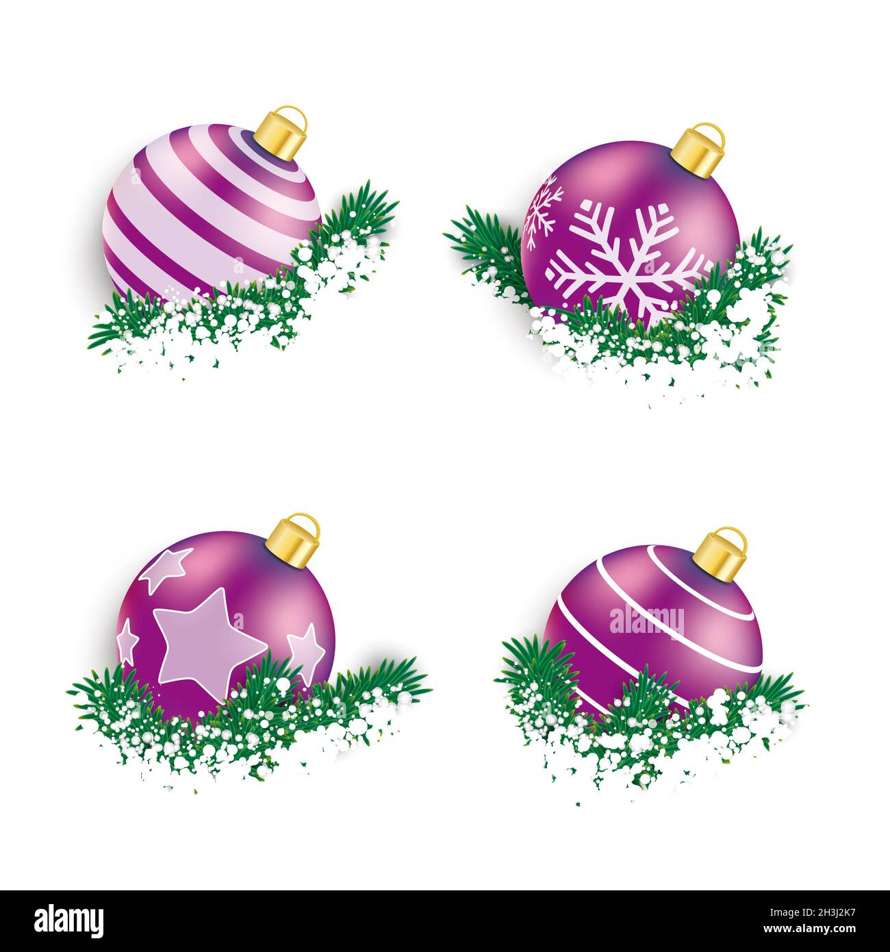 Light ball in christmas Cut Out Stock Images & Pictures - Alamy